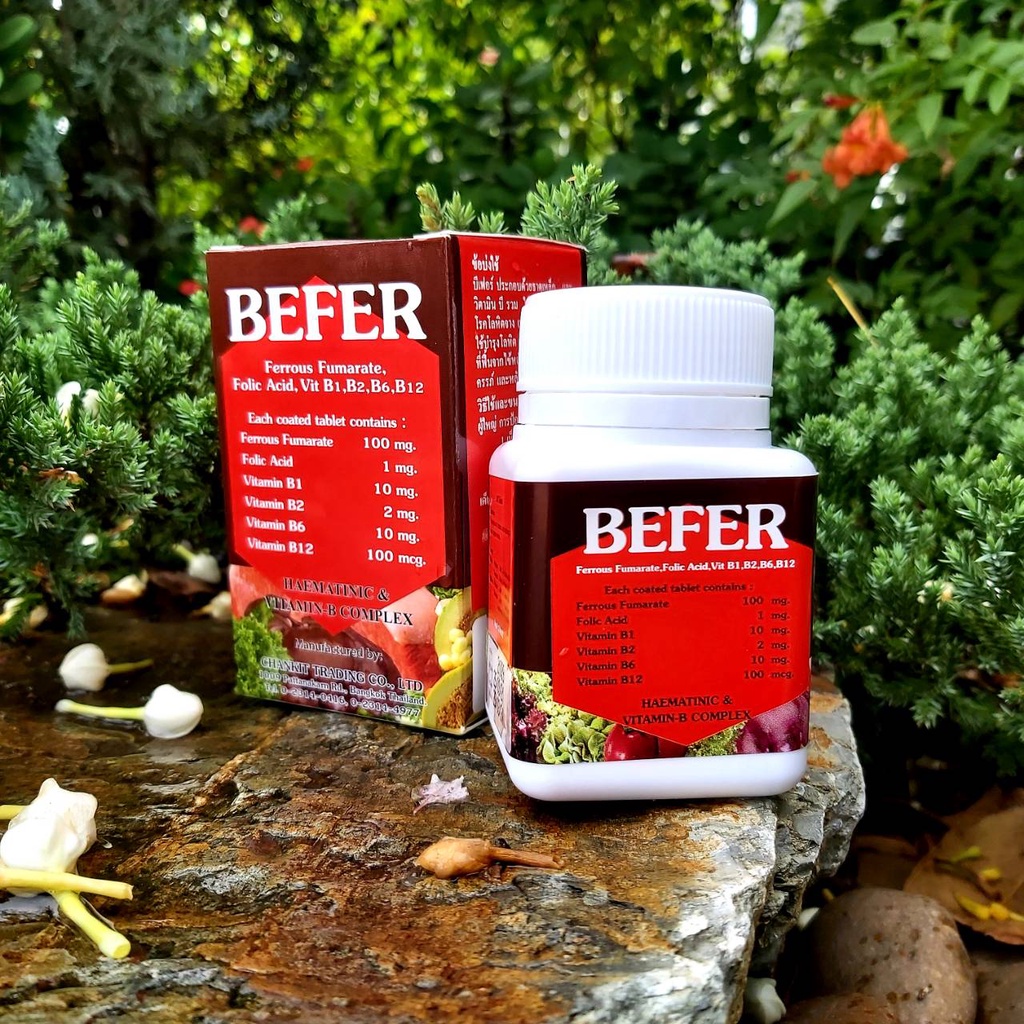 Befer BEFER iron and vitamin B complex are used to prevent anemia ...