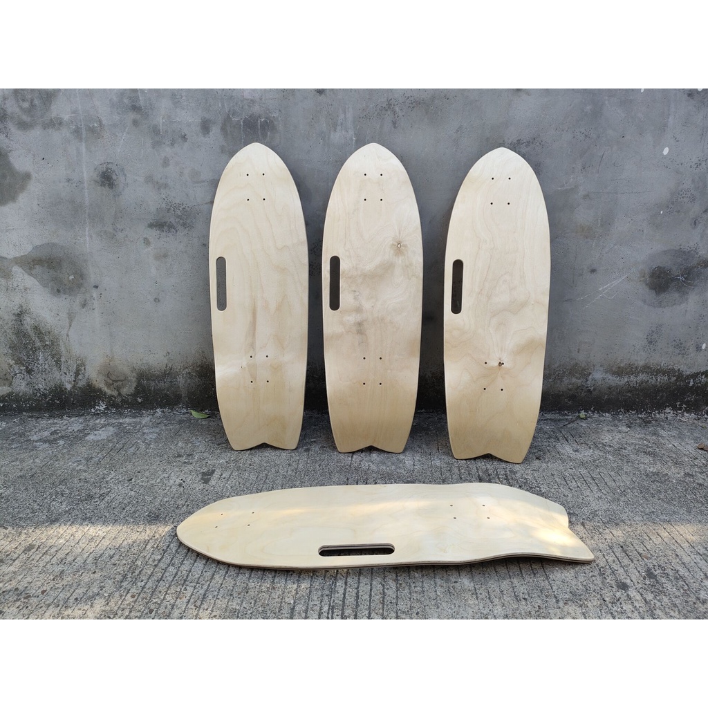 31 * 10INCH Maple land surfboard deck long board double warped board ...
