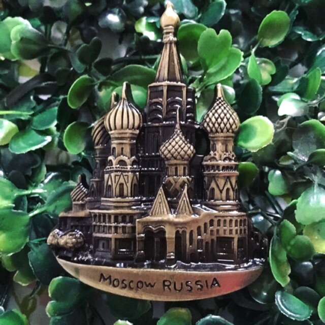 Moscow Russia souvenir ref magnet | Shopee Philippines