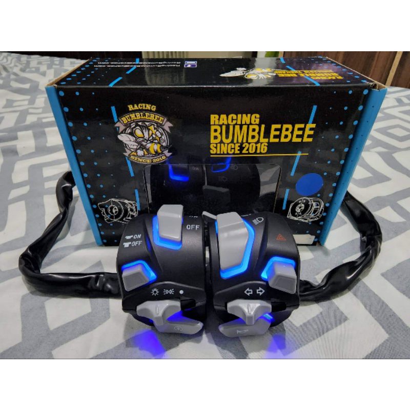 ILLUMINATED THAI SWITCH V3 FOR SUZUKI RAIDER 150 FI (PLUG AND PLAY ...