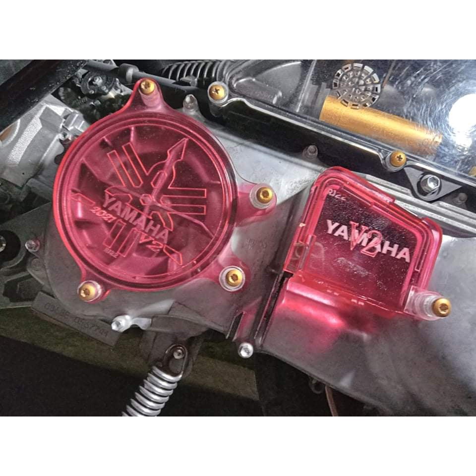 CVT COVER COLORED FOR NMAX/AEROX V2 | Shopee Philippines
