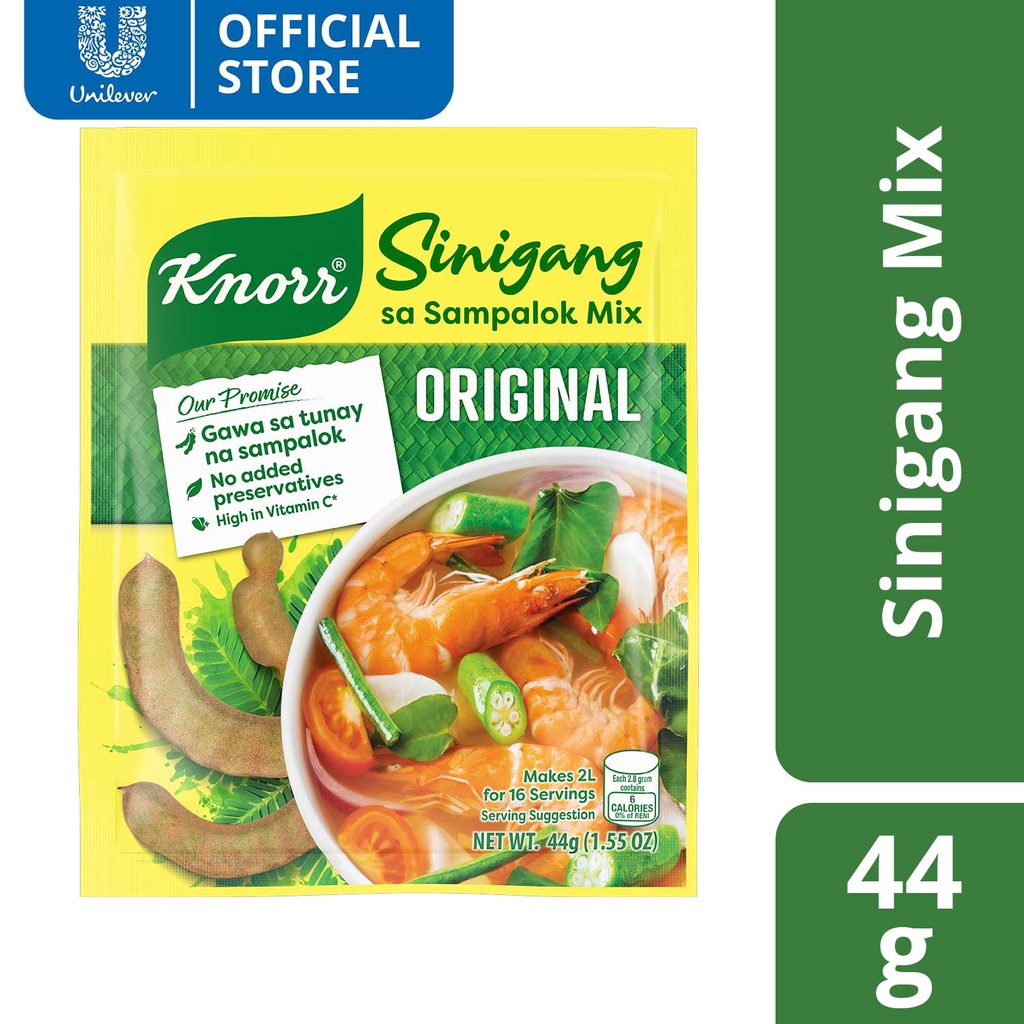 Knorr Sinigang sa Sampalok Original 44g | Shopee Philippines