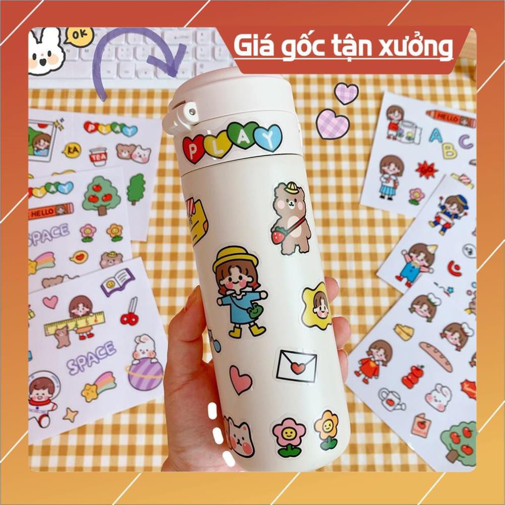 Sticker Sticker Sticker Decorated With Super Cute Pattern - 1 sheet ...