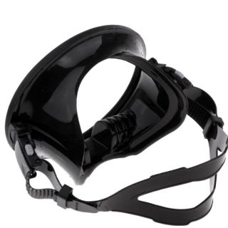 Magnum Oval Diving Mask Tempered Glass Silicone Scuba Googles or ...