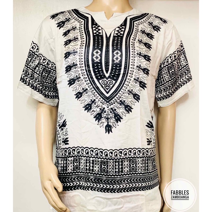 Maleo Puti Dashiki Shirt/Batik/Bohemian/Boho/Indian | Shopee Philippines