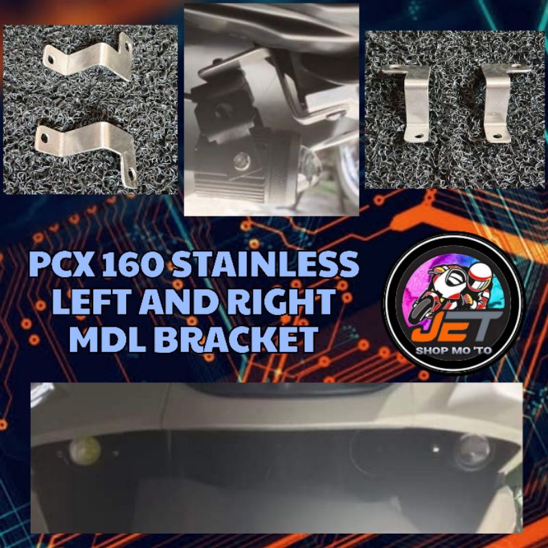 PCX 160 STAINLESS MDL BRACKET | Shopee Philippines