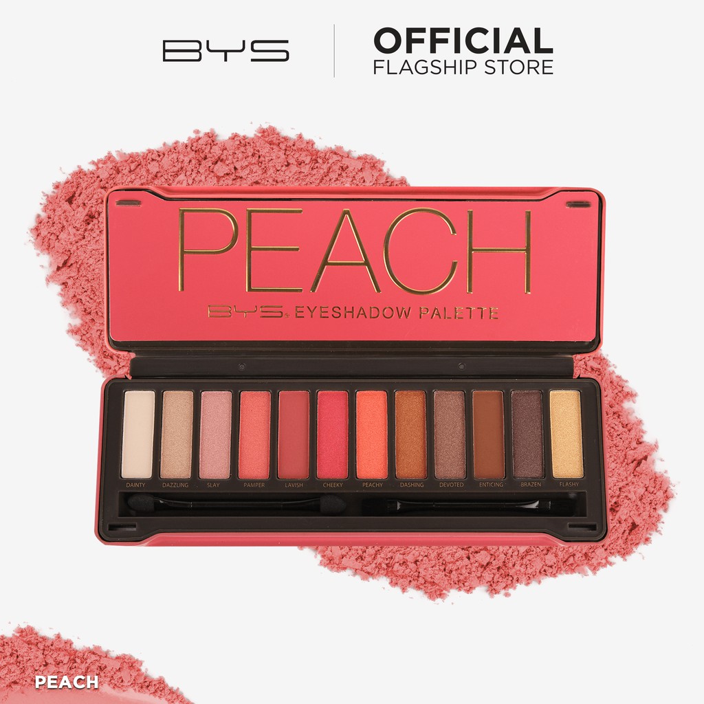 Bys Eyeshadow Palette Peach Shopee Philippines