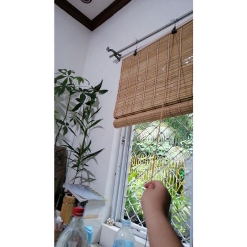 COD KOREAN BAMBOO BLINDS (60cm120cm)OUTDOOR WINDOW ROLLER CURTAIN ...