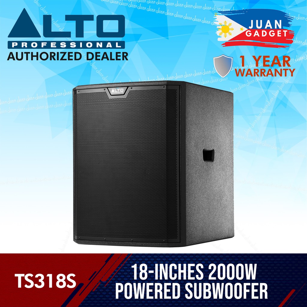 Alto Professional TS318S 18" 2000W Powered Subwoofer | JG Superstore ...