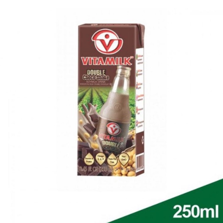 Vitamilk Double Choco 250ml | Shopee Philippines