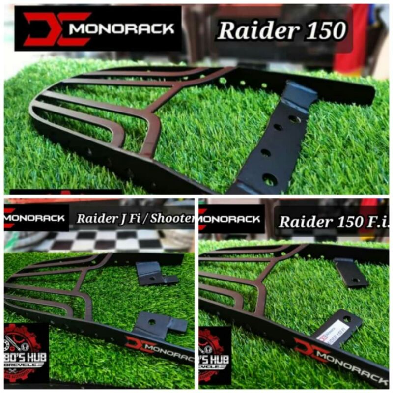DC Monorack For Raider 150 Carb and F.i. and Raider J Fi/Shooter Fi ...