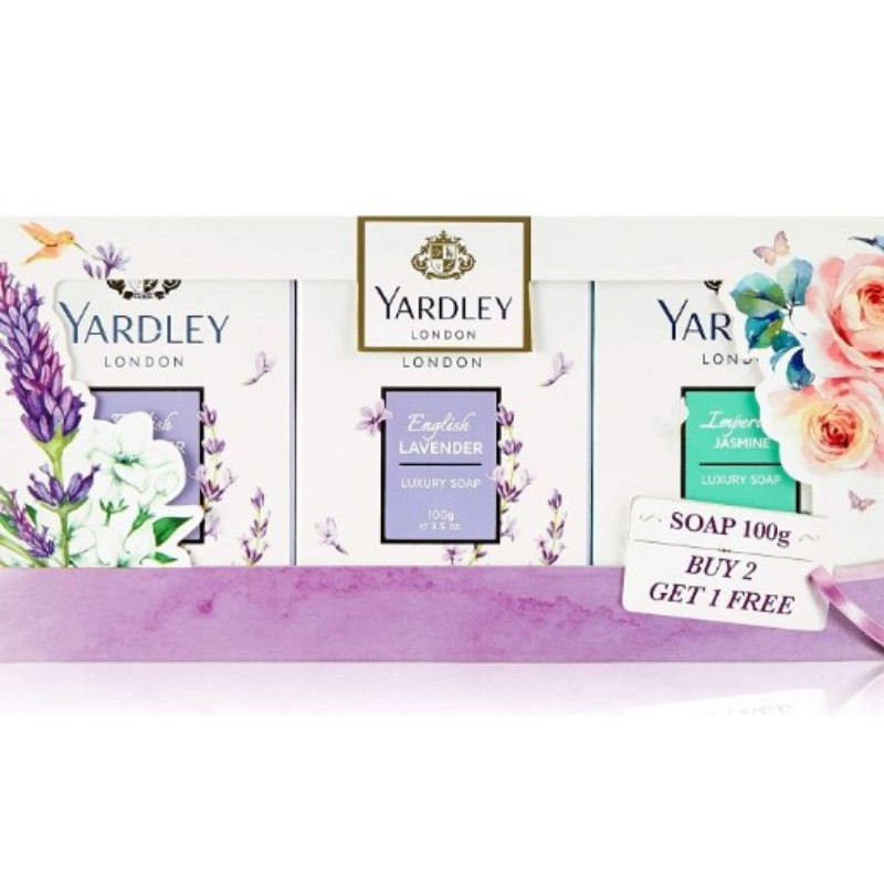 Yardley London Luxury Soap Tri pack Saver 100g Dubai UAE | Shopee ...