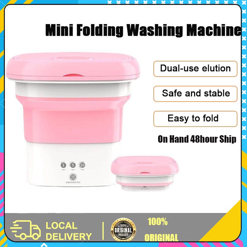 New Mini Foldable Portable Washing Machine Machine Lightweight Travel ...