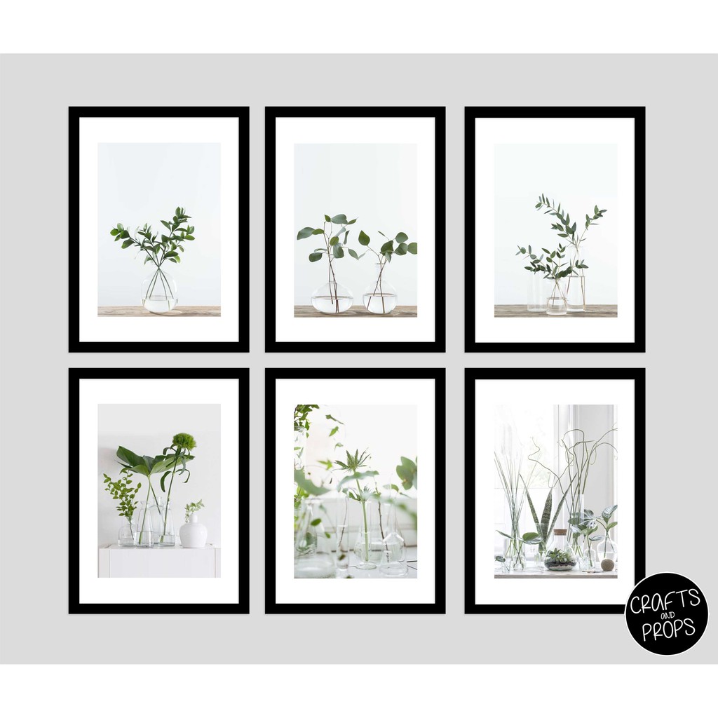 6 in 1 Gallery Frames - Framed HD Quality Prints HOME DECOR Wall Arts ...