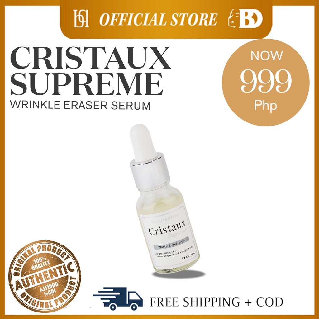 Beautederm Cristaux Supreme Serum 15ml | Shopee Philippines