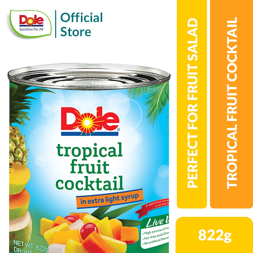 Dole Tropical Fruit Cocktail 822g Shopee Philippines