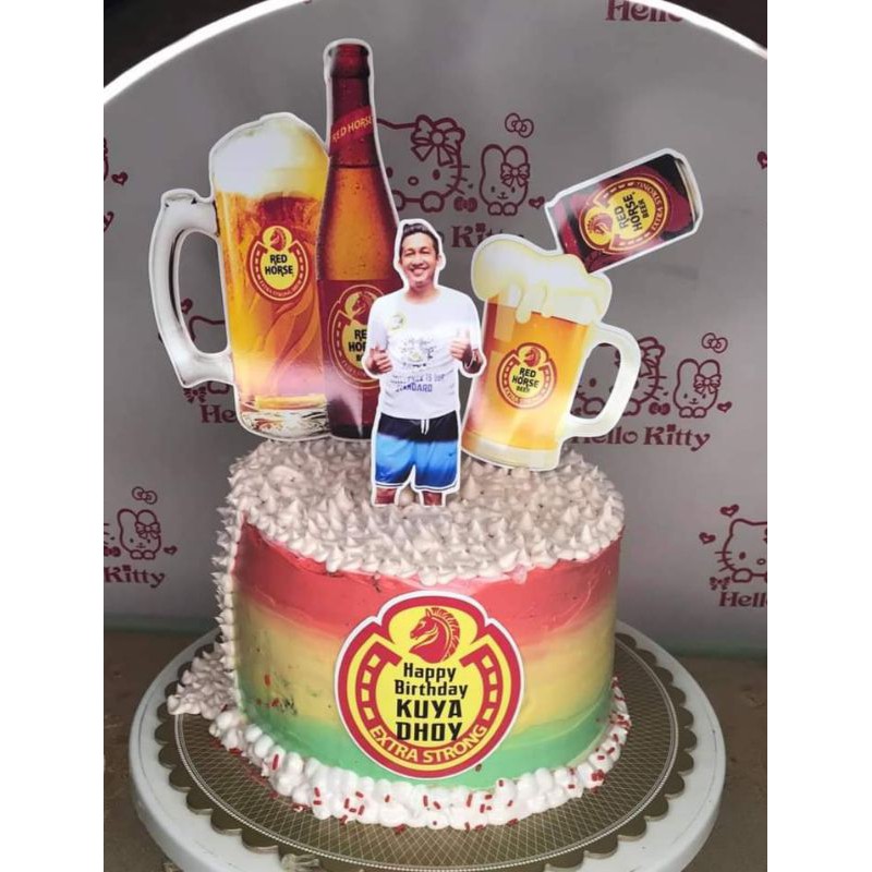 Redhorse theme cake topper customize | Shopee Philippines