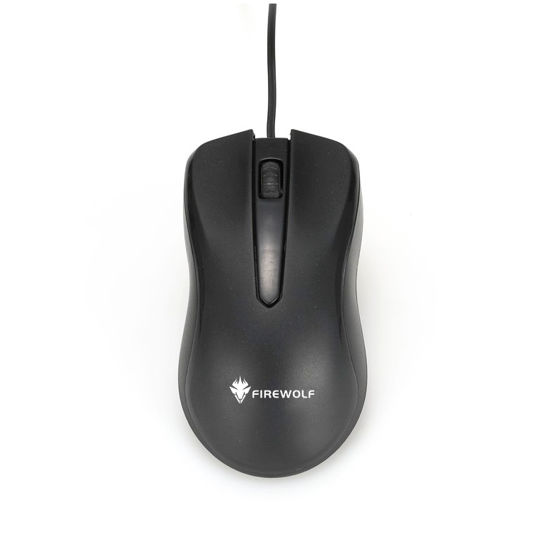 FIREWOLF V12 business notebook desktop home usb wired mouse | Shopee ...