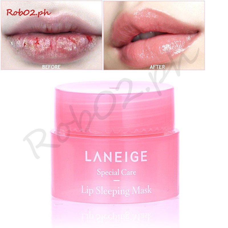 [Rob] Korean Lip Sleeping Mask Night Sleep Moistened Lip Balm Bleaching ...