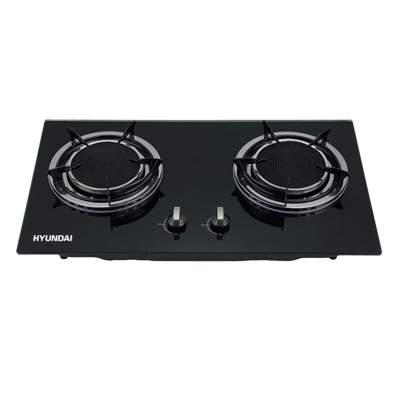 Hyundai Double Infrared Burner Tempered Glass Gas Stove HG-A203K ...