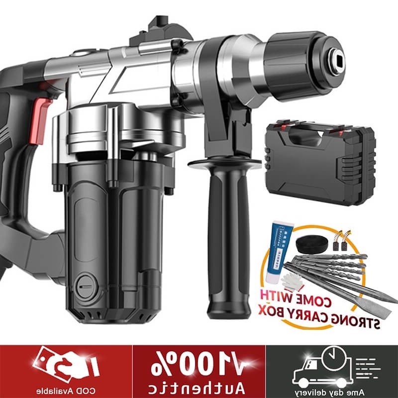 Demolition Electric Hammer Chipping Hammer Electric Drill High Power ...