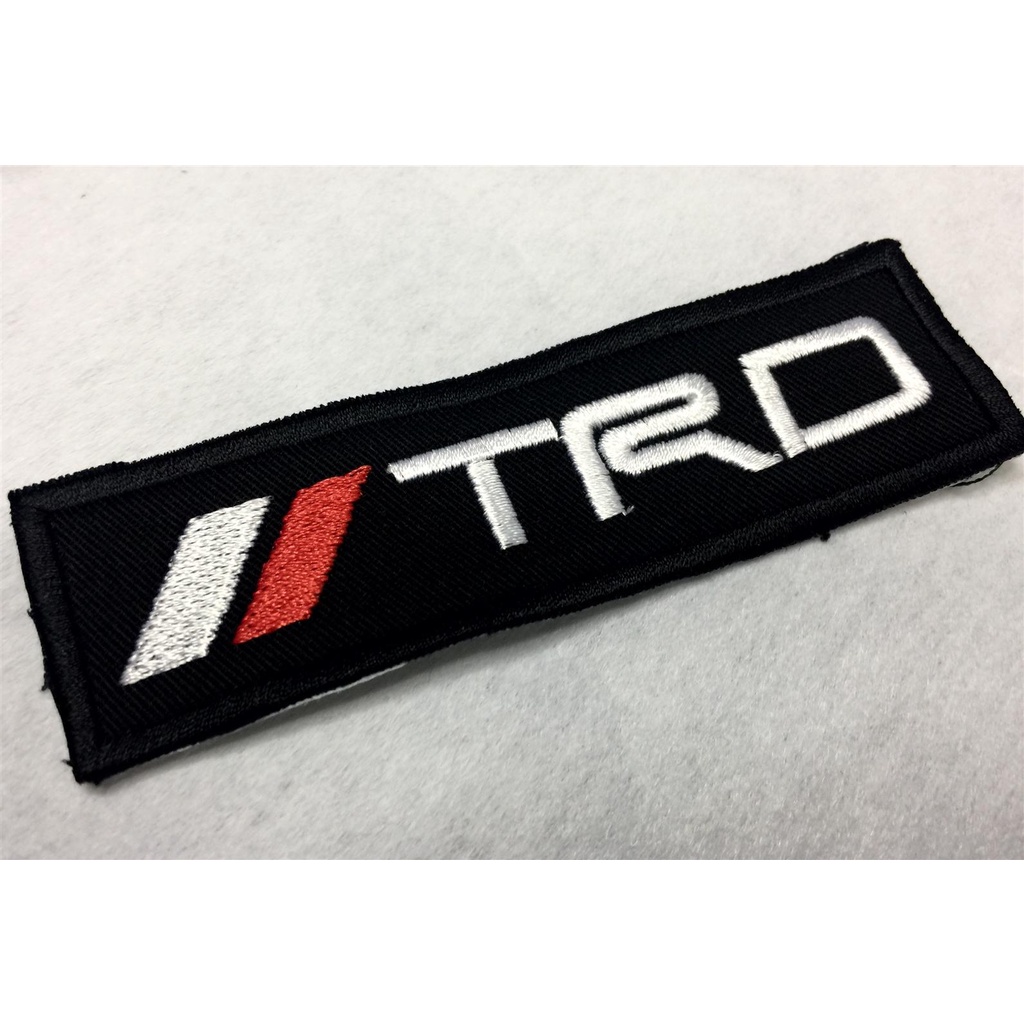 TRD Toyota Embroidered Cloth Patch Badge | Shopee Philippines