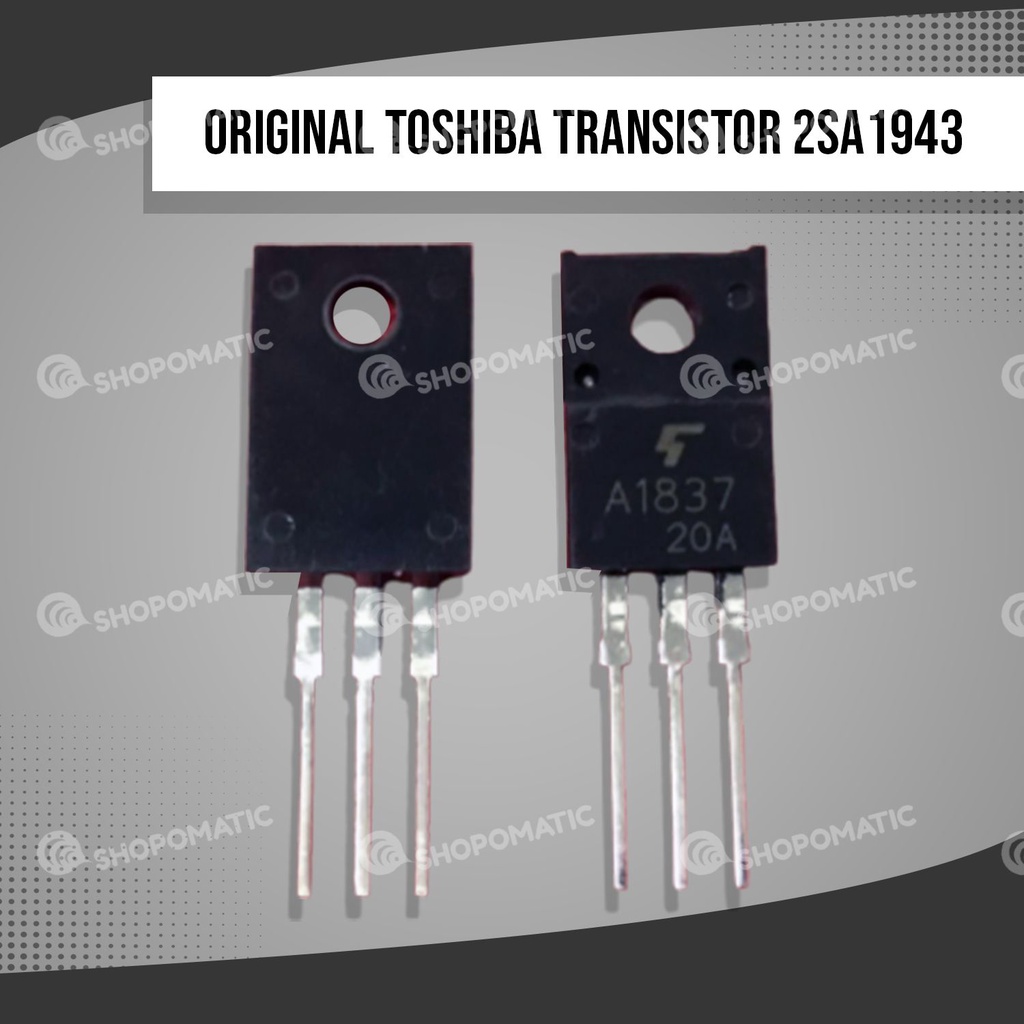 A1837 Transistor Stereo Power Amplifier Original Transistor | Shopee ...