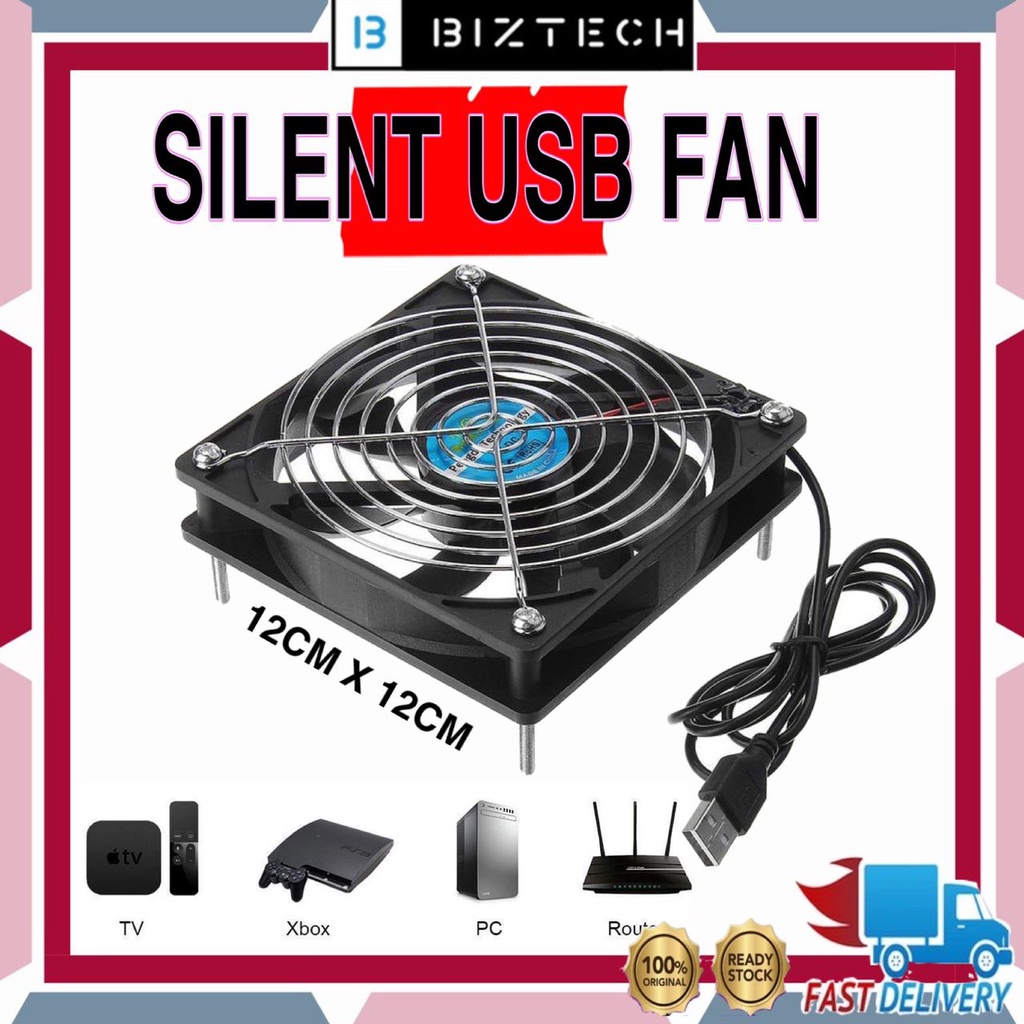 TVBOX COOLING FAN IMPROVE TV BOX PERFORMANCE USB COOLING FAN 5V SILENT ...