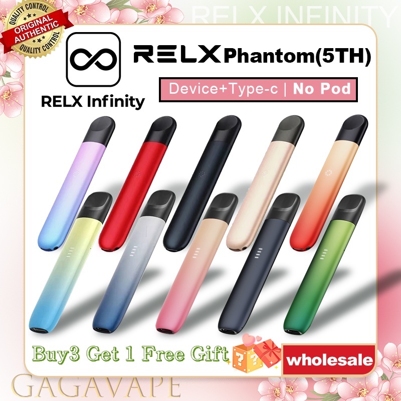 Relx Infinity Device Kit (4TH GEN)/ Relx Phantom (5TH GEN)Vape Kit ...