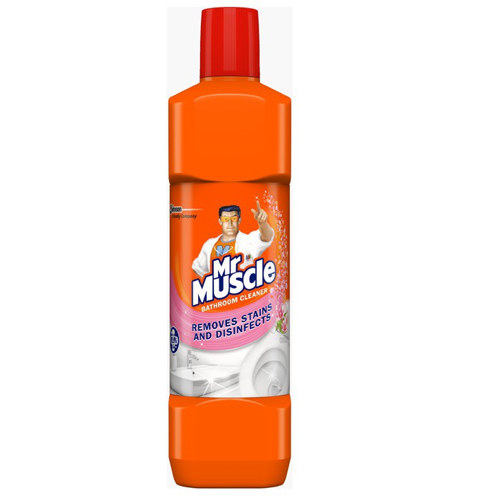 Mr. Muscle Bathroom Cleaner Floral 900ml | Shopee Philippines