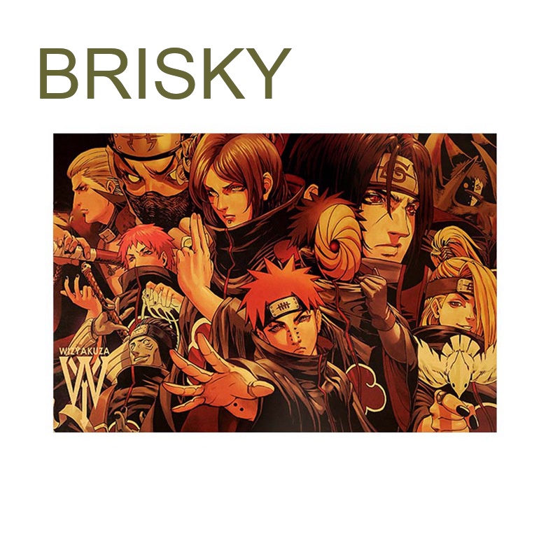 BRISKY Anime Naruto Classic Cartoon Anime Manga TV Shows Characters ...