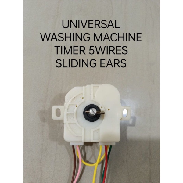 Universal Washing machine timer 5 wires sliding ears | Shopee Philippines