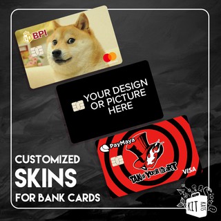 Customized Skins stickers for Debit/ATM cards | Shopee Philippines