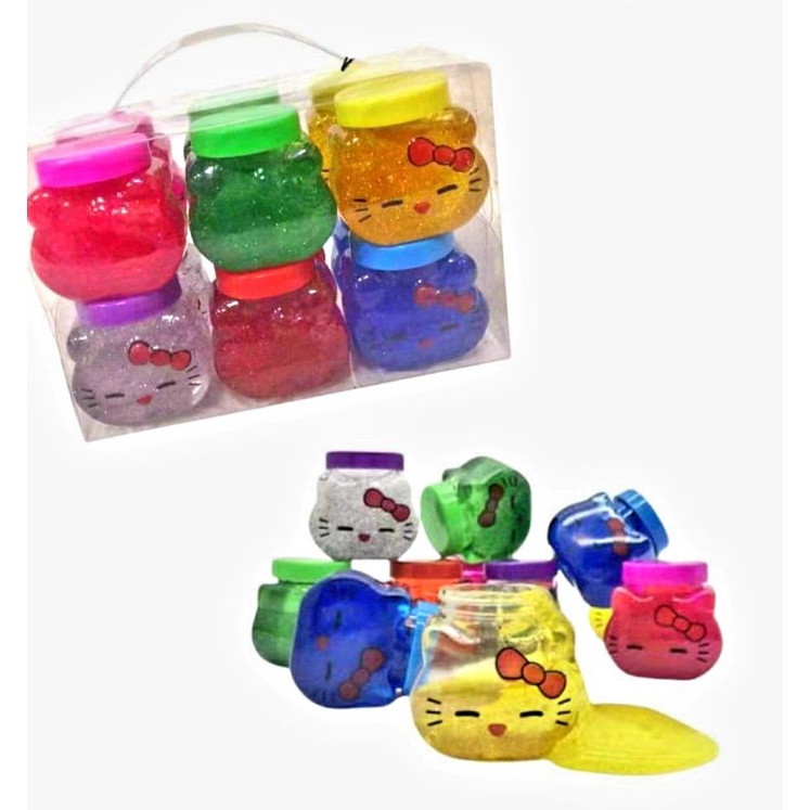 HELLO KITTY SLIME 12PCS | Shopee Philippines