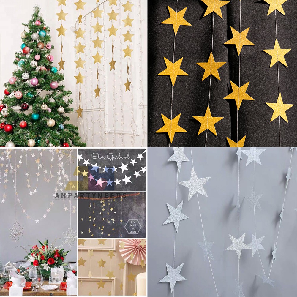 star banderitas banner for party decoration partyneeds ...