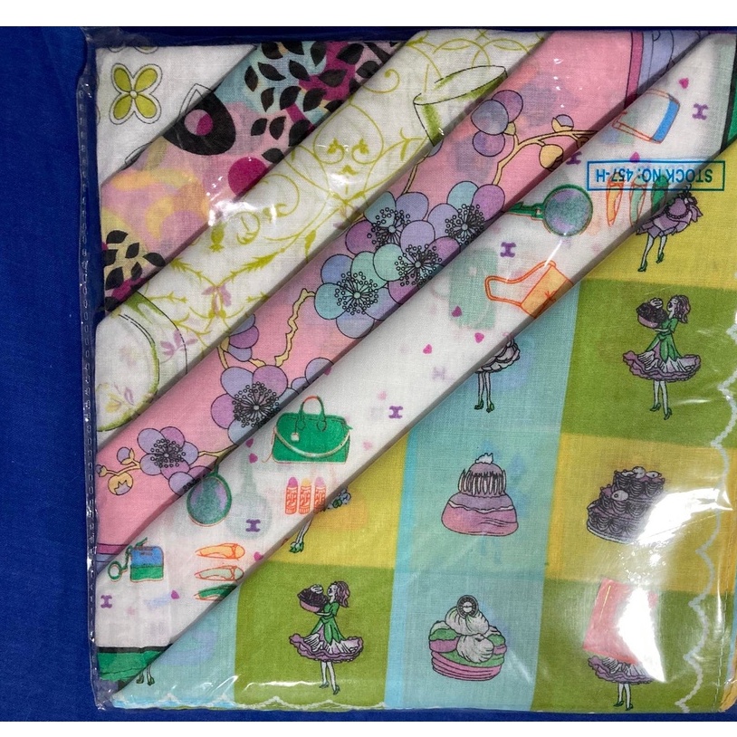Handkerchief | Panyo | 12pcs | assorted printed design for girls or ...