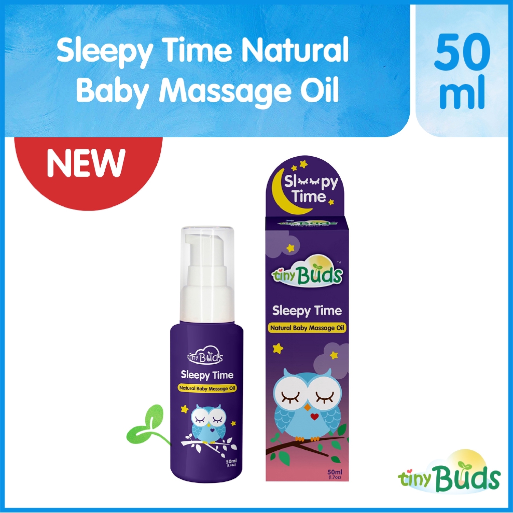 Tiny Buds Sleepy Time Natural Lavender Baby Oil (50ml) | Shopee Philippines