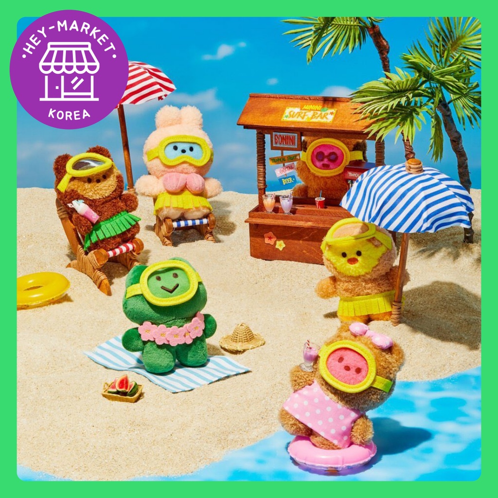 [LINE FRIENDS] minini summer standing doll /Stuffed Toy/Plush toy ...