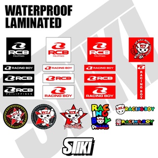 Racing Boy Vinyl Sticker WATERPROOF LAMINATED | Shopee Philippines