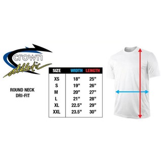 WHOLESALE!!! ORIGINAL CROWN ATHLETIC MENS DRI FIT TSHIRT | Shopee ...