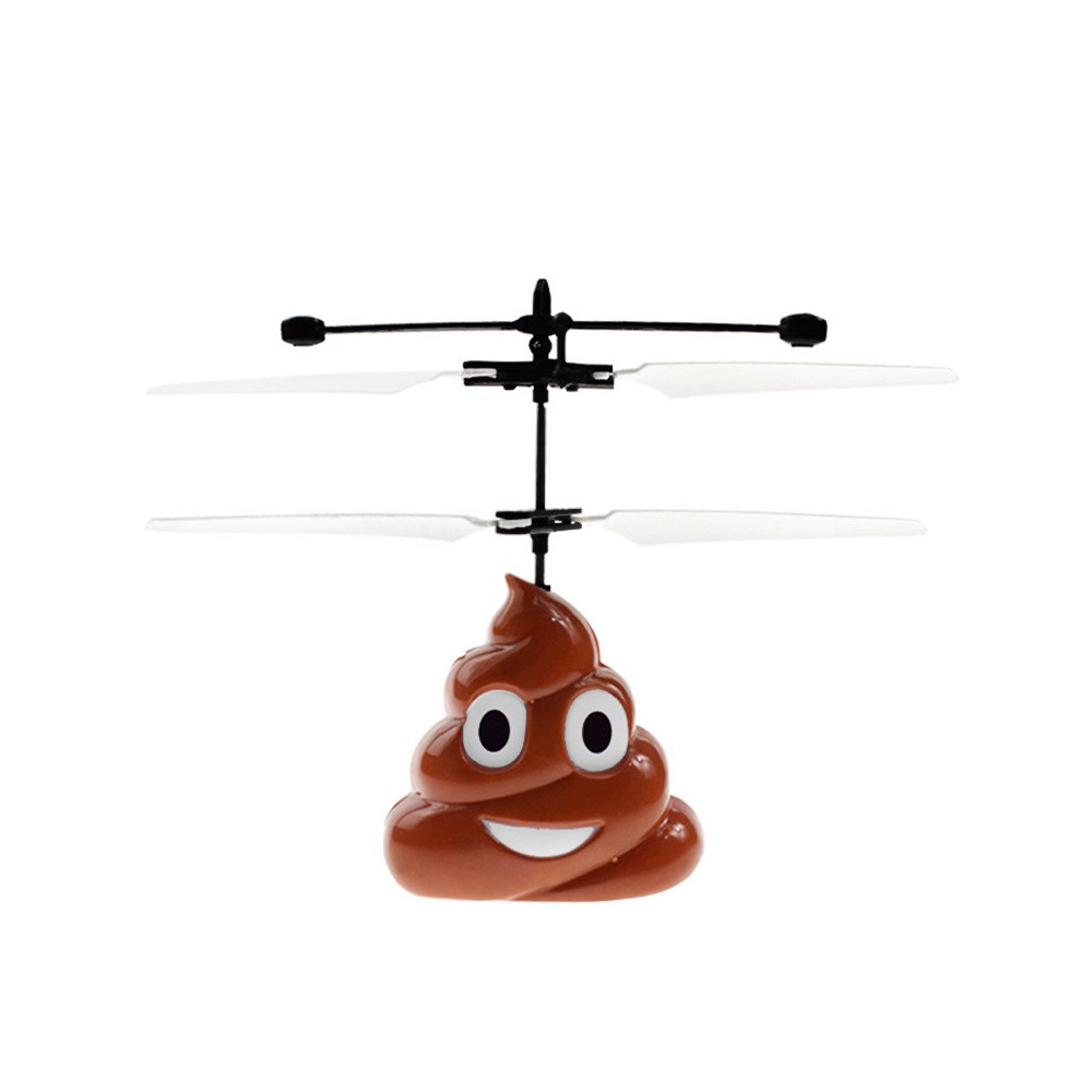 MCR _ Flying Poop Toys Hovering Poop Fun Rechargeable Poop Infrared ...