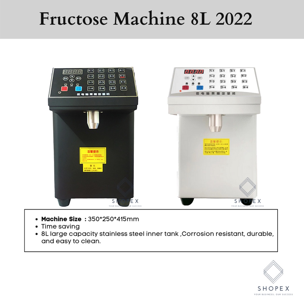 Automatic Fructose Syrup Dispenser Machine / Sugar Dispenser For milk ...