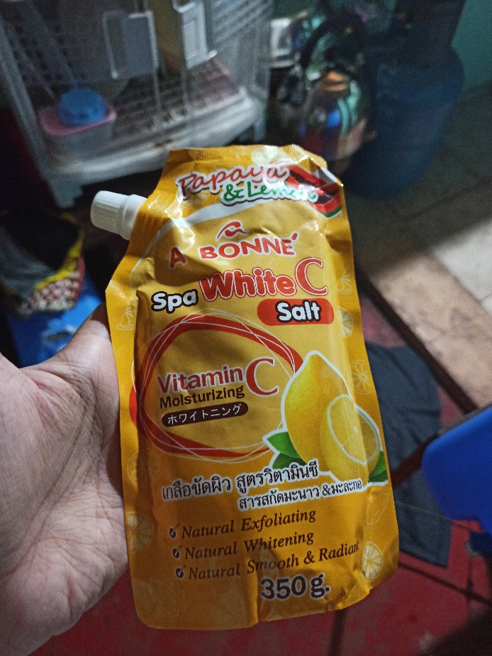 Abonne White Spa C Salt Papaya & Lemon 350g ( A098 ) | Shopee Philippines