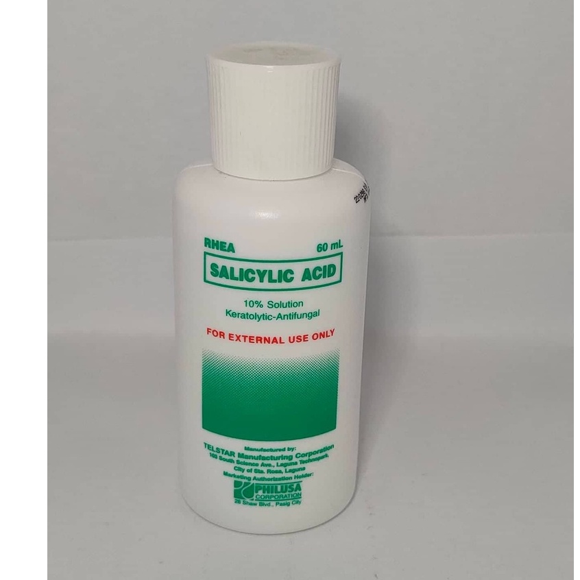 Rhea Salicylic Acid Solution 60ml ( Warts Remover) | Shopee Philippines
