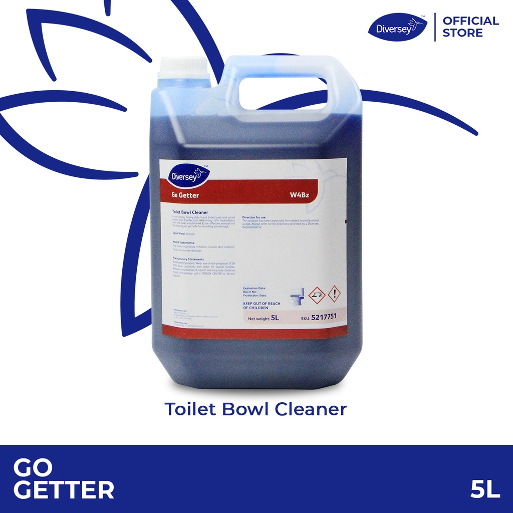 Diversey Go Getter Toilet Bowl Cleaner 5L | Shopee Philippines
