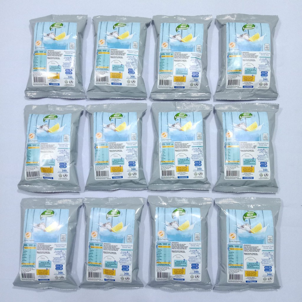 12 pcs Nestle Blue Lemonade Flavor | Shopee Philippines