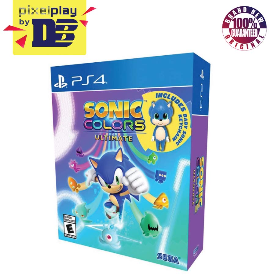 PS4 Sonic Colors Ultimate Includes Baby Sonic Keychain ALL (US) (ENG/FR ...