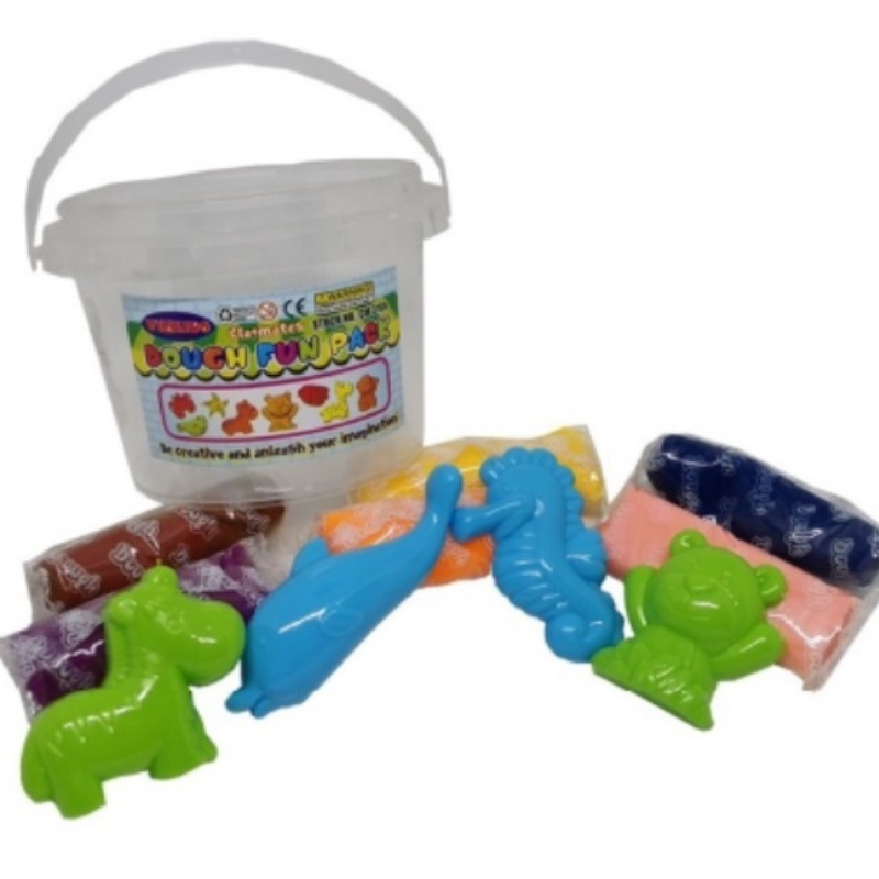 Bucket Play Dough 16 / 8 Colors Children's Creative Clay Set Kids ...
