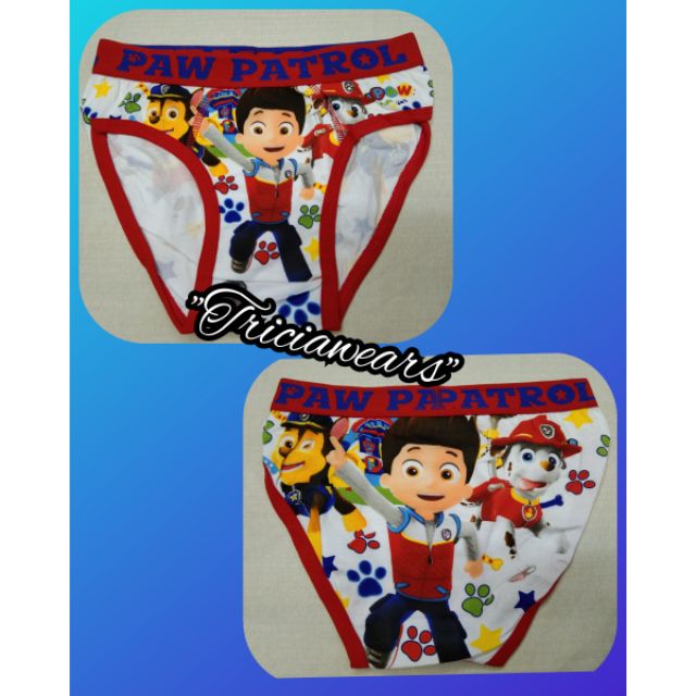 Paw Patrol Character Brief For Kids | Shopee Philippines