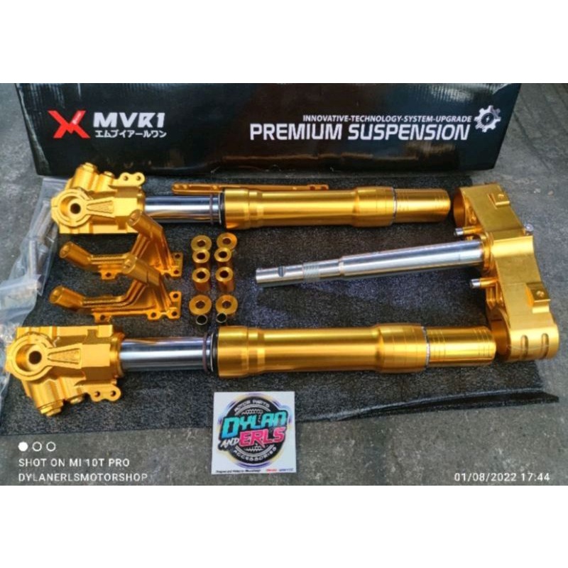 MVR1 INVERTED FRONT SHOCK DUAL DISC READY FORGED SUSPENSION FOR SNIPER ...